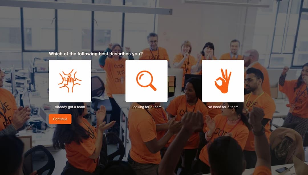Hackathon registration template | Formaloo