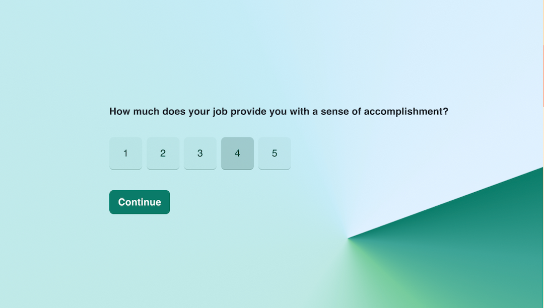 Employee retention survey template | Formaloo