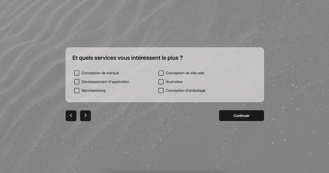 Enquête de marque template | Formaloo