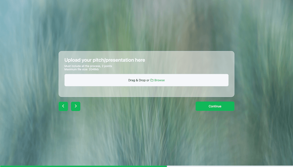 Project upload template | Formaloo