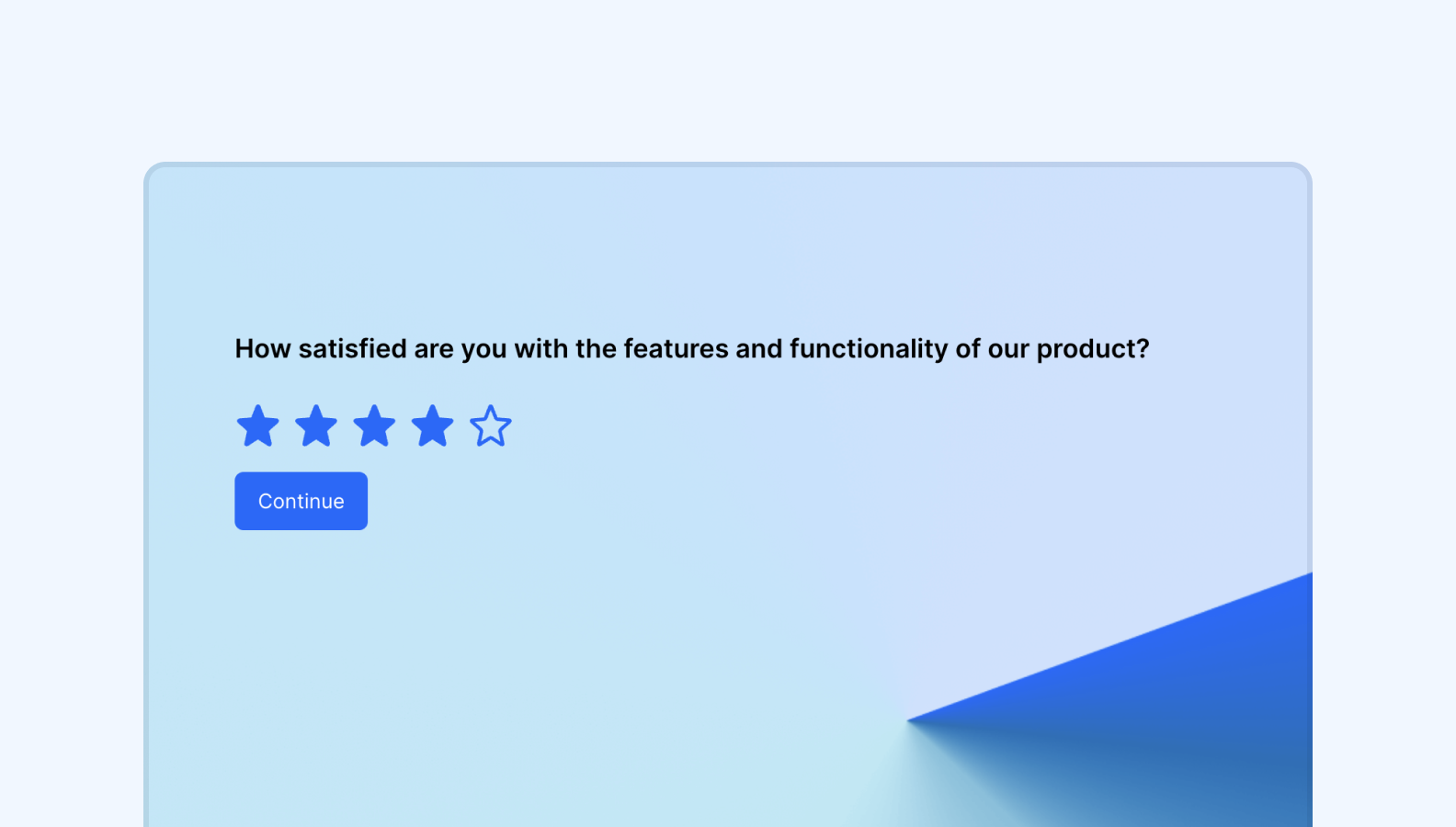Customer satisfaction survey (CSAT) template | Formaloo