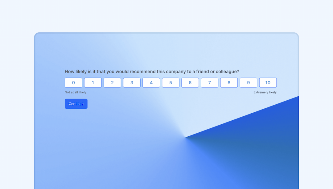 Customer service survey template | Formaloo