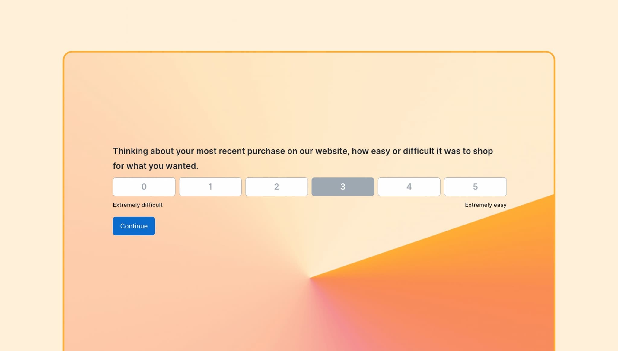 online shopping survey template | Formaloo