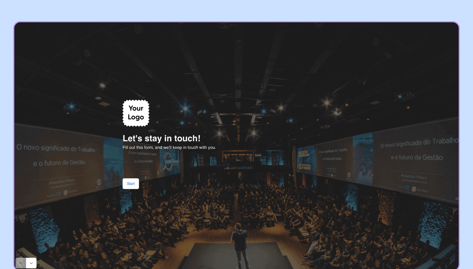 Event lead capture template | Formaloo